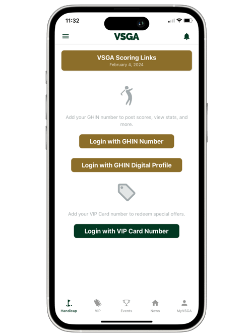 VIP Card Digital Redemption Instructions